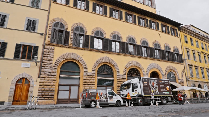 Rinforzo del terreno di fondazione di un edificio storico a Firenze