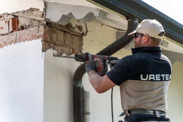 Riparazione Crepe: il metodo Uretek per il riempimento delle crepe